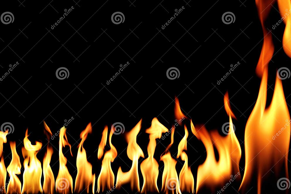 Fire stock image. Image of danger, abstract, glowing, dedication - 4495355