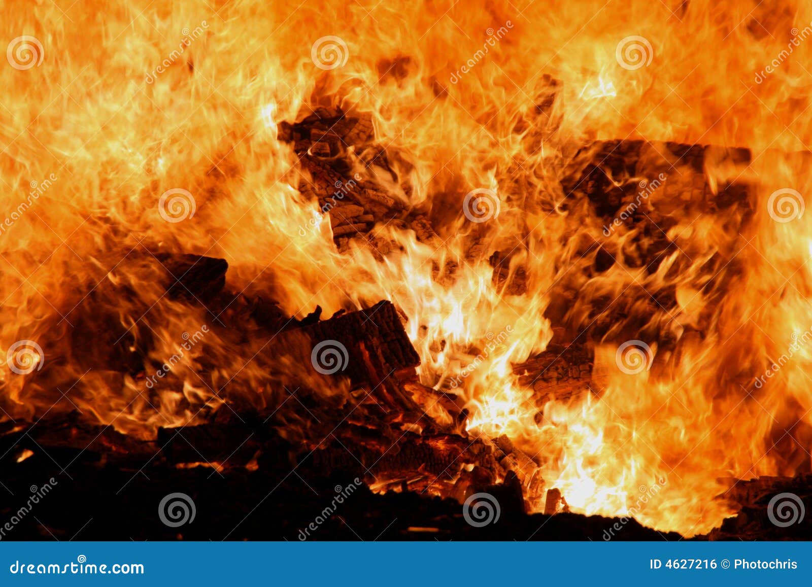 Fire stock photo. Image of warmly, smoke, yellow, texture - 4627216