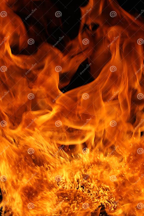 Fire stock photo. Image of erupt, engulfed, fireball, danger - 5402804