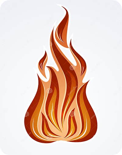 Fire stock vector. Illustration of objects, artwork, ornamental - 612411