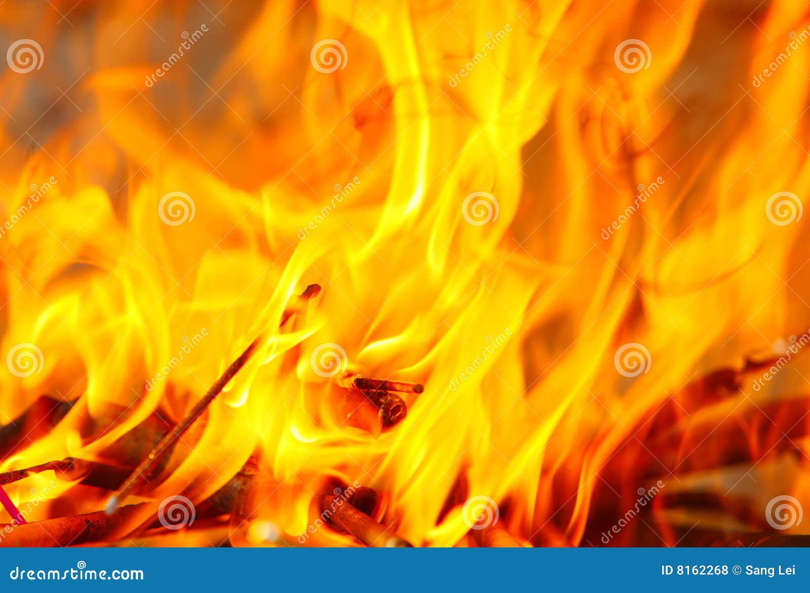 Fire stock photo. Image of fiery, colors, beauty, blaze - 8162268