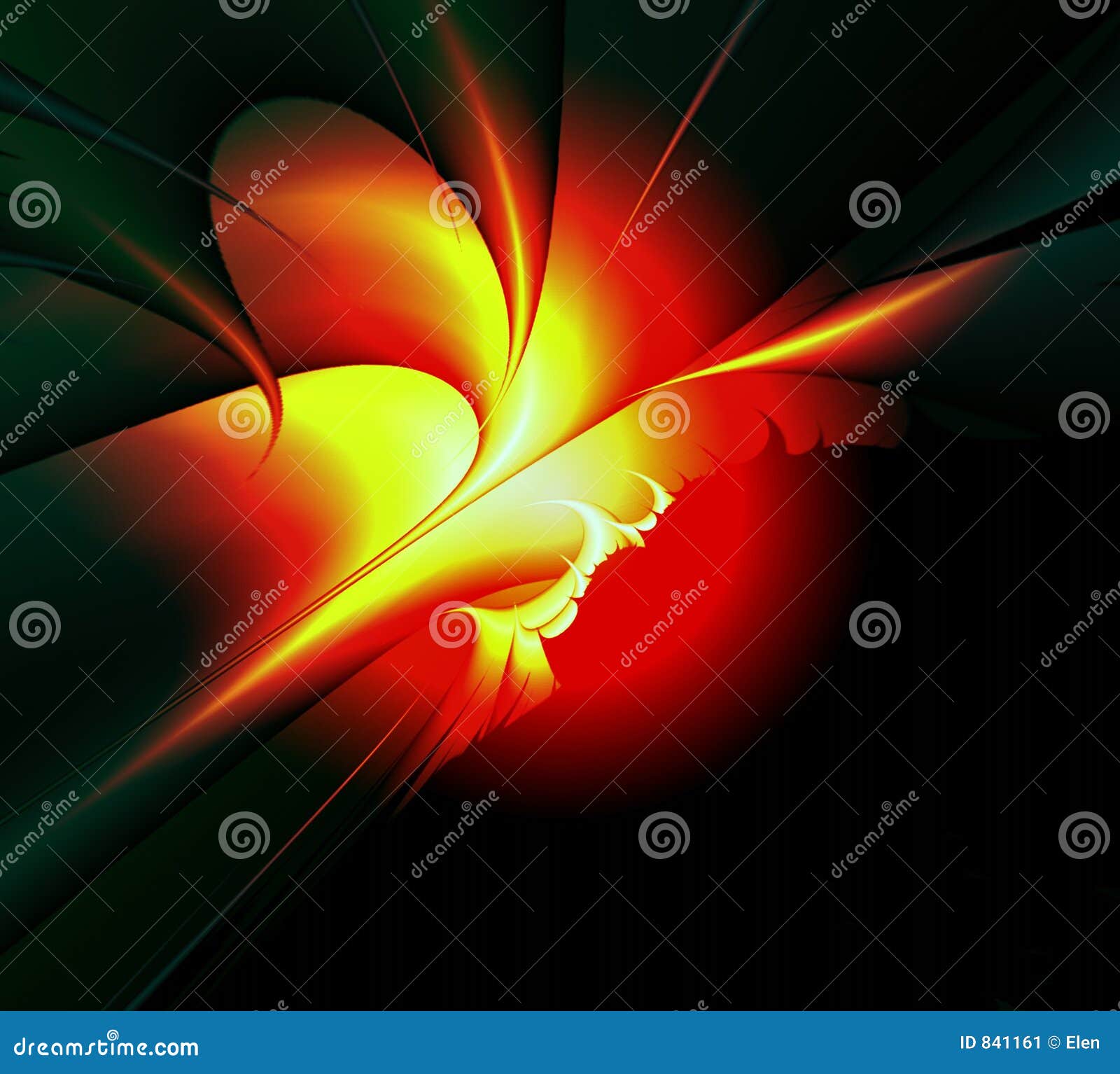 Fire abstract stock illustration. Illustration of abstract - 841161