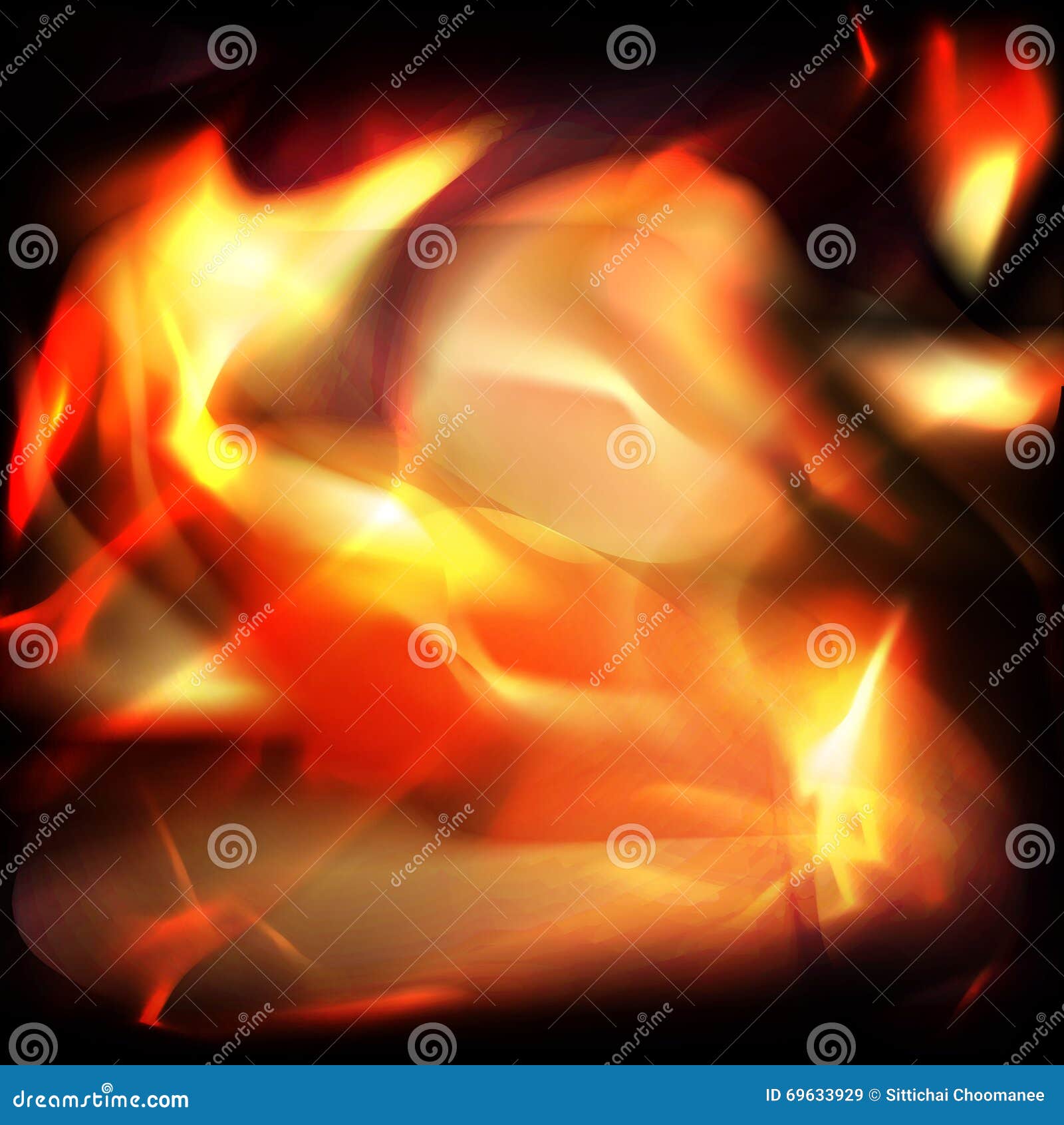 Fire abstract background stock vector. Illustration of flame - 69633929
