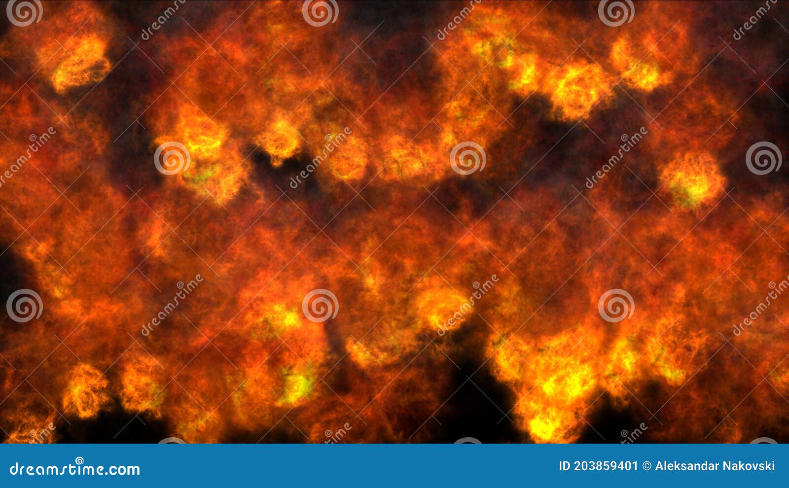 Fire Abstract Flame Background Explosion Stock Illustration ...