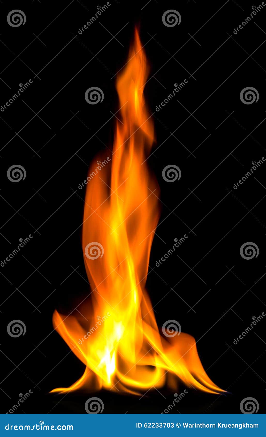 Fire stock image. Image of dark, black, form, flame, warm - 62233703