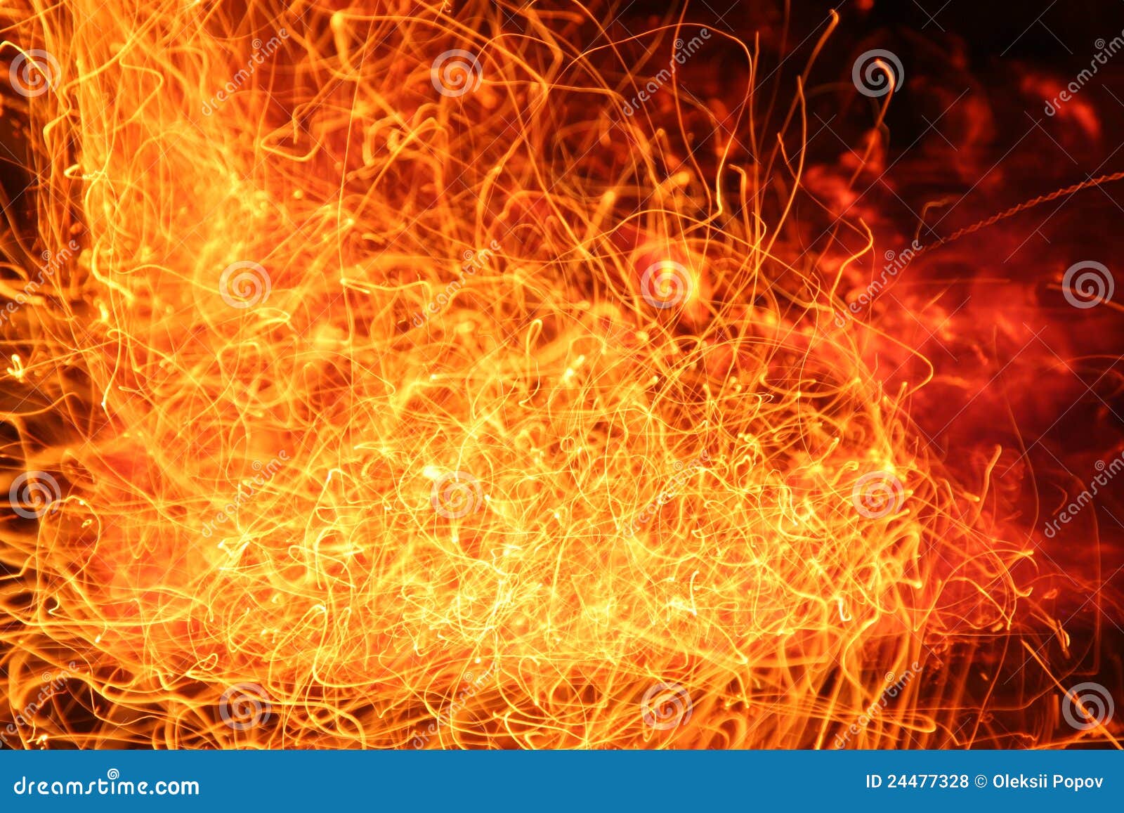 Fire abstraction stock photo. Image of generation, sparks - 24477328