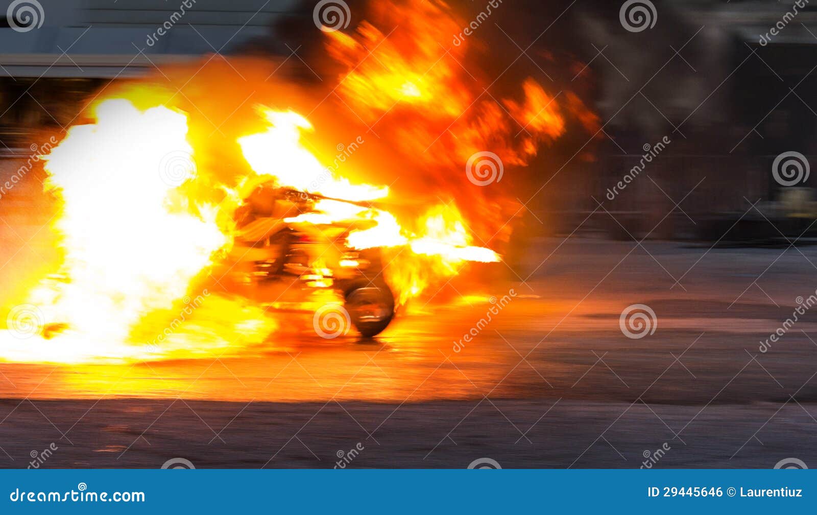 Fire accident stock photo. Image of drive, firetruck - 29445646