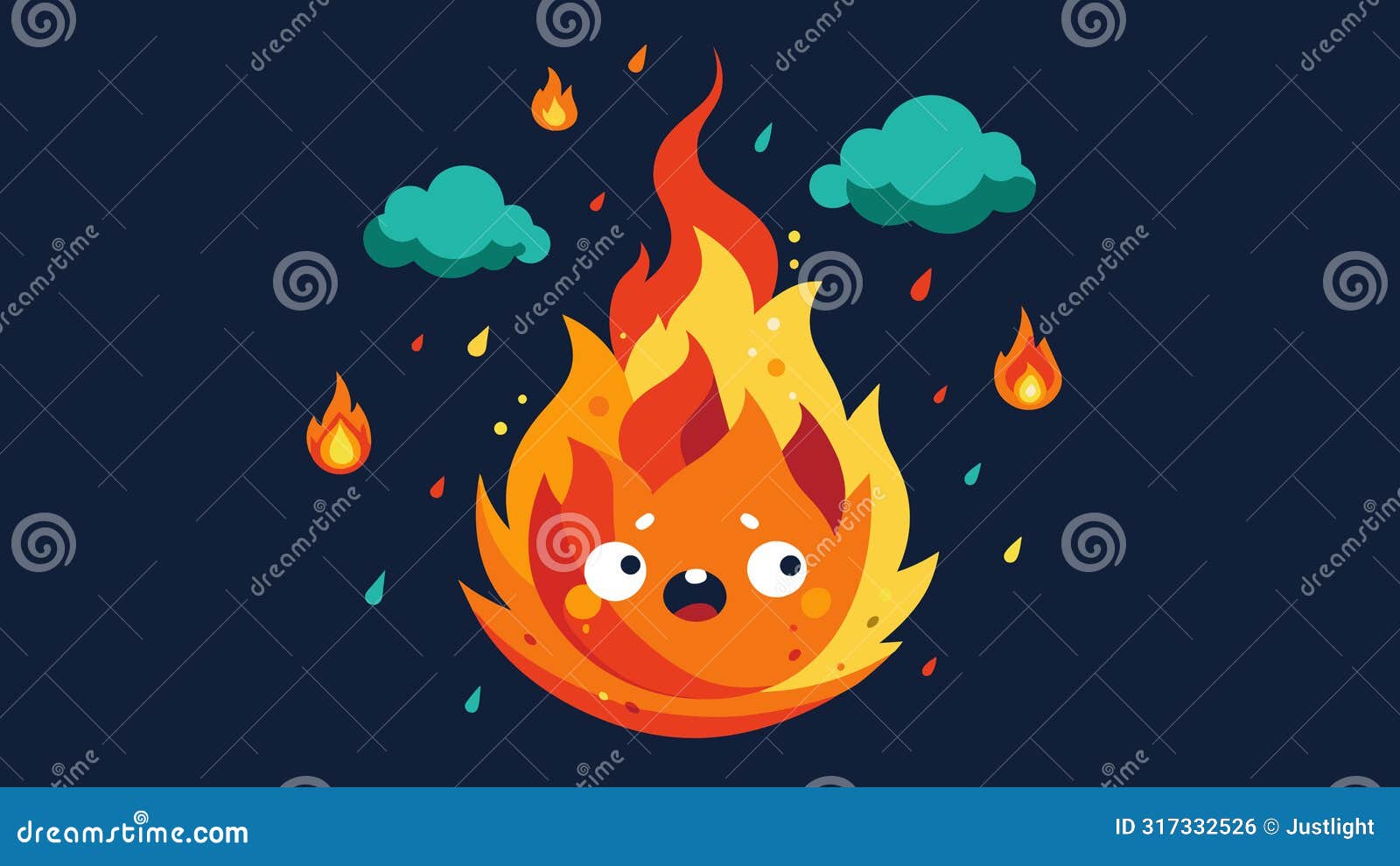 The Fire Acting As a Metaphor for the Everchanging Nature of Human ...