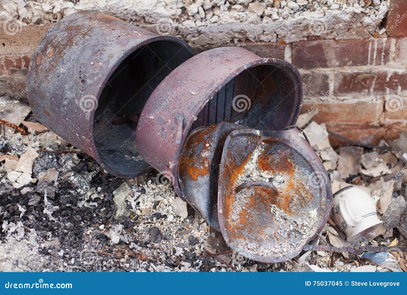 Fire Aftermath Tasmania stock image. Image of damaged - 75037045