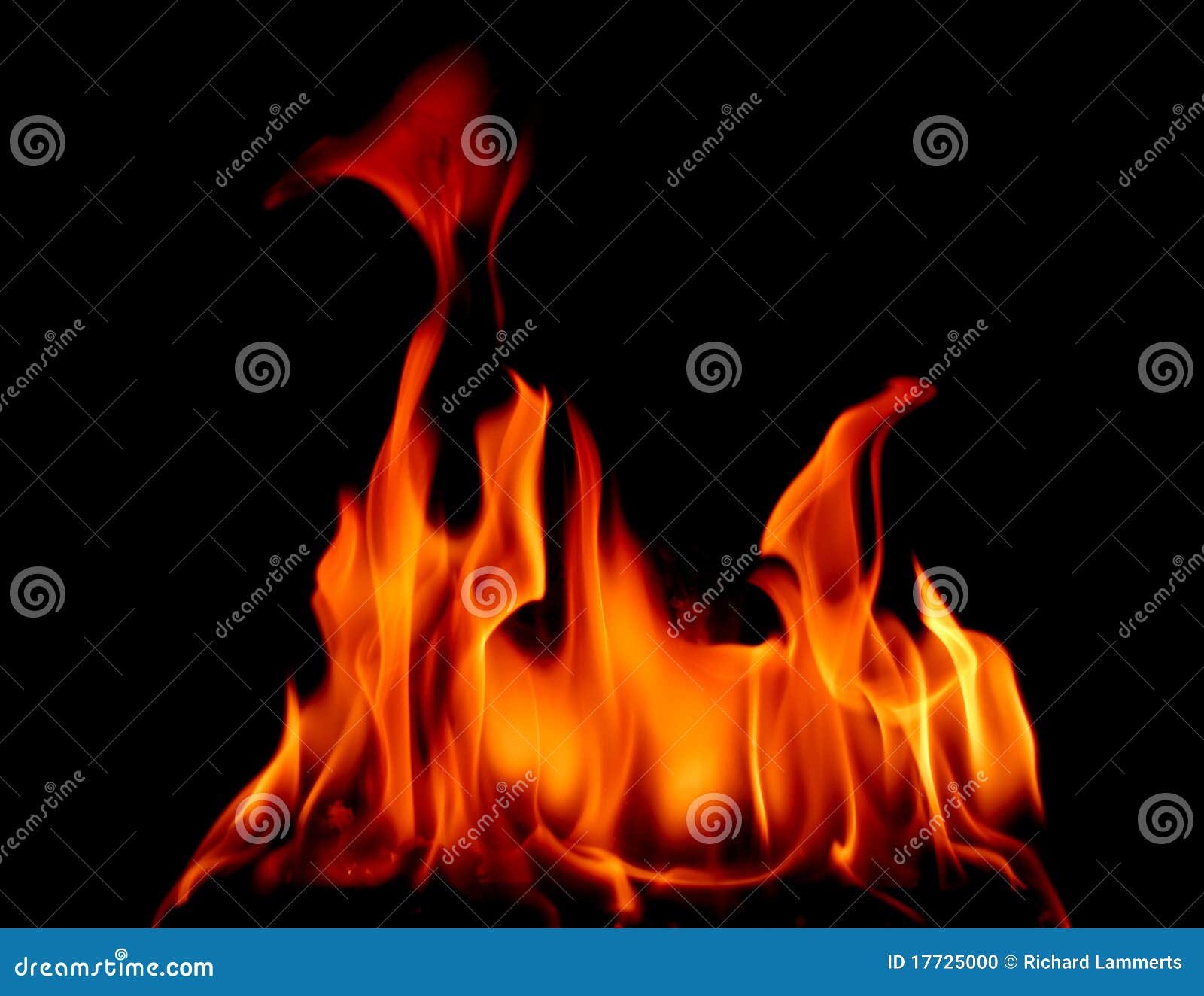 Fire Against a Black Background Stock Photo - Image of hell, wallpaper ...