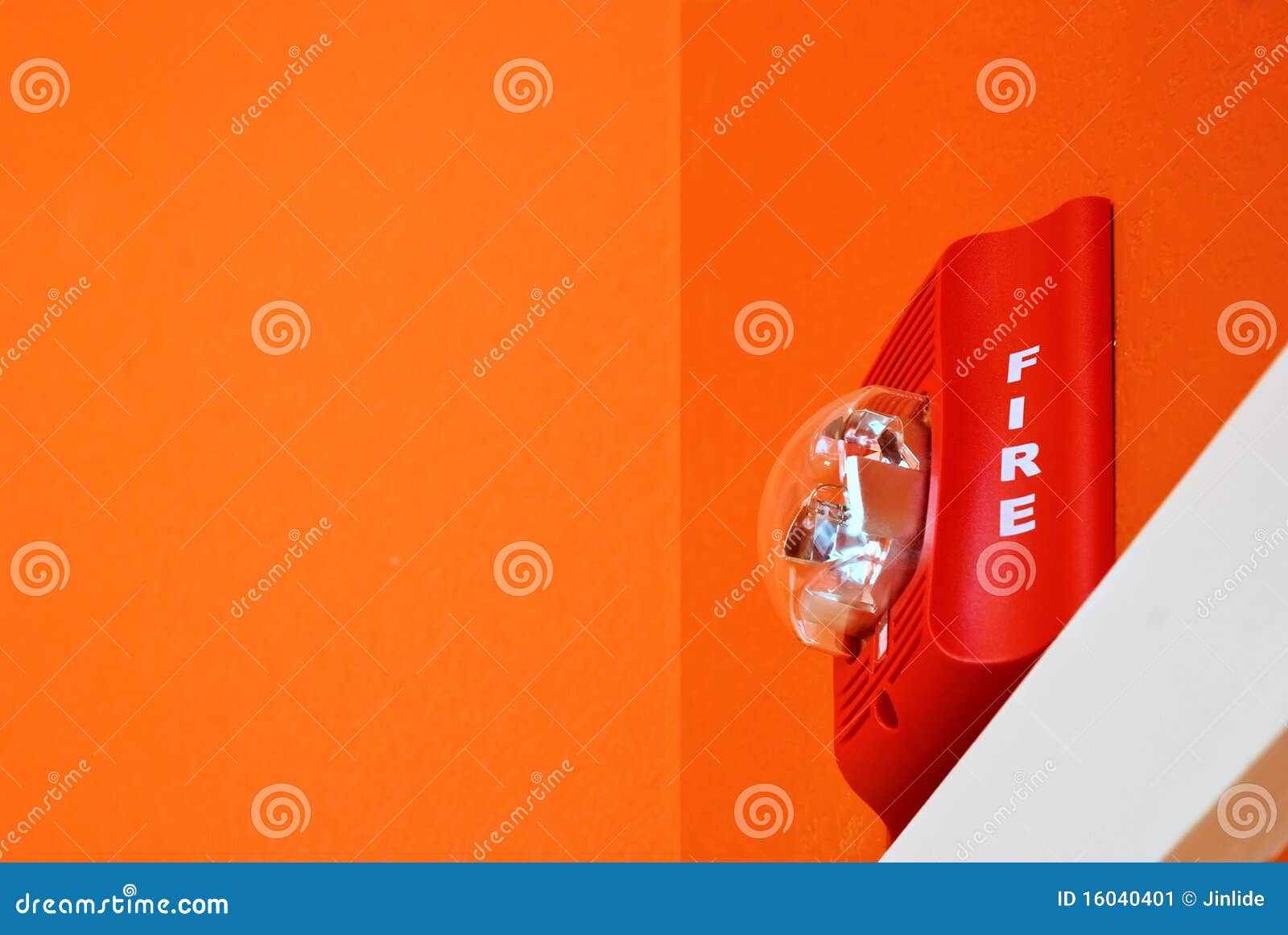 Fire alarm stock image. Image of catching, orange, glass - 16040401