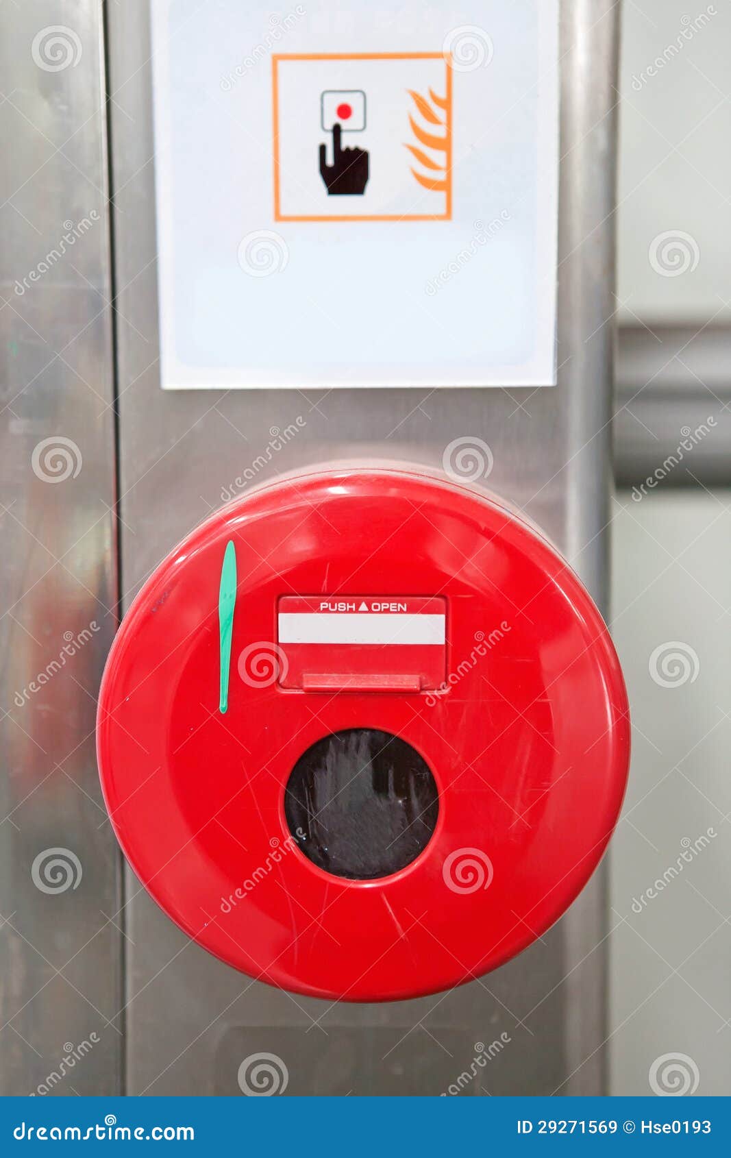 Fire alarm stock image. Image of wall, protection, danger - 29271569