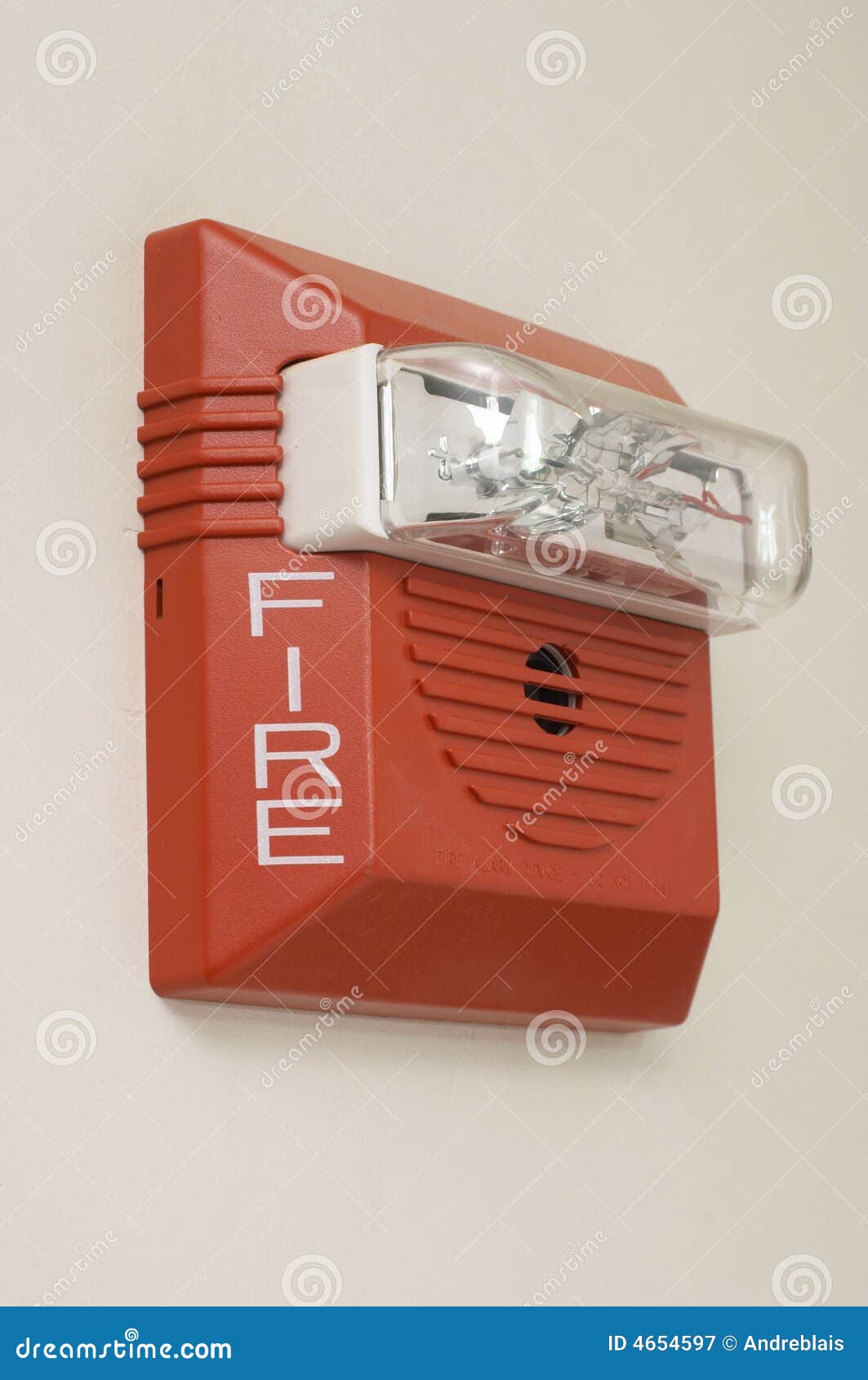 Fire alarm stock image. Image of office, install, safety - 4654597