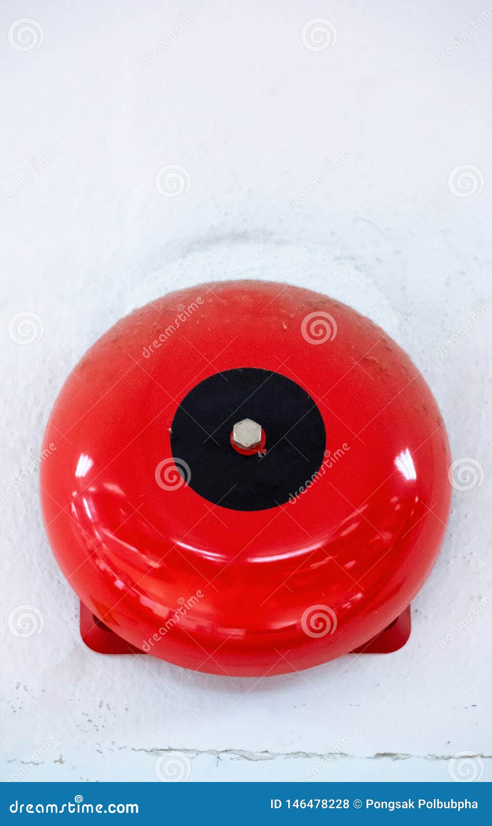 Fire alarm bell stock photo. Image of metal, loud, concept - 146478228