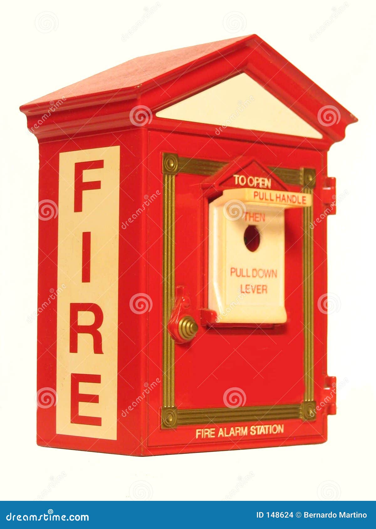 Fire Alarm Box Royalty-Free Stock Image | CartoonDealer.com #148624