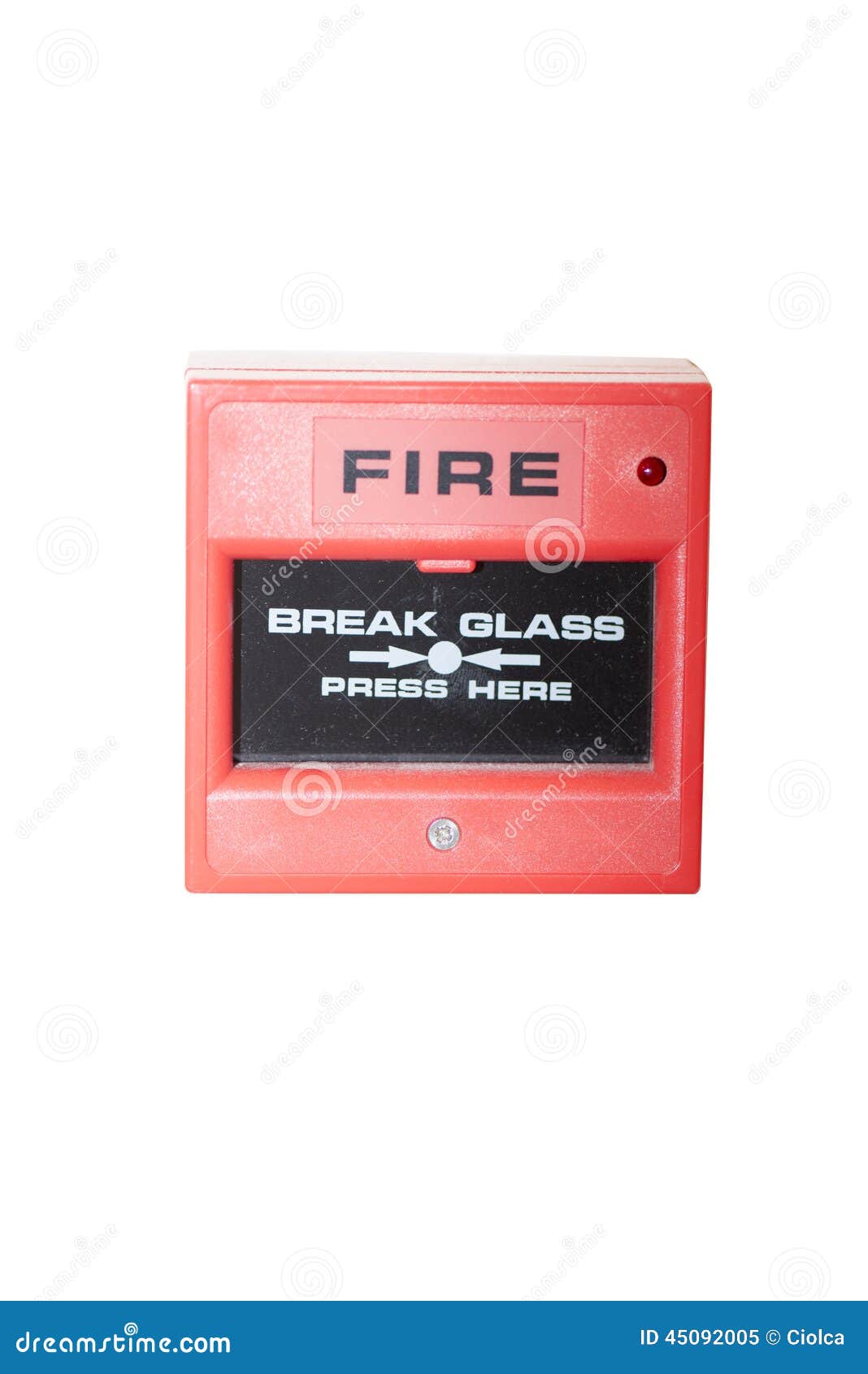 Fire alarm button stock image. Image of danger, equipment - 45092005