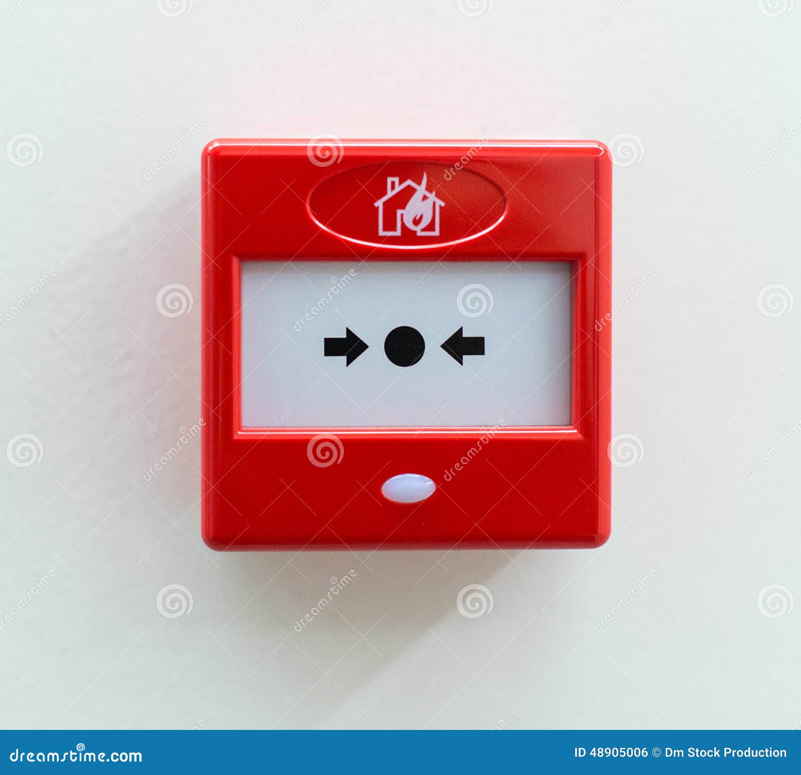 Fire alarm. stock photo. Image of glass, mounted, prevention - 48905006