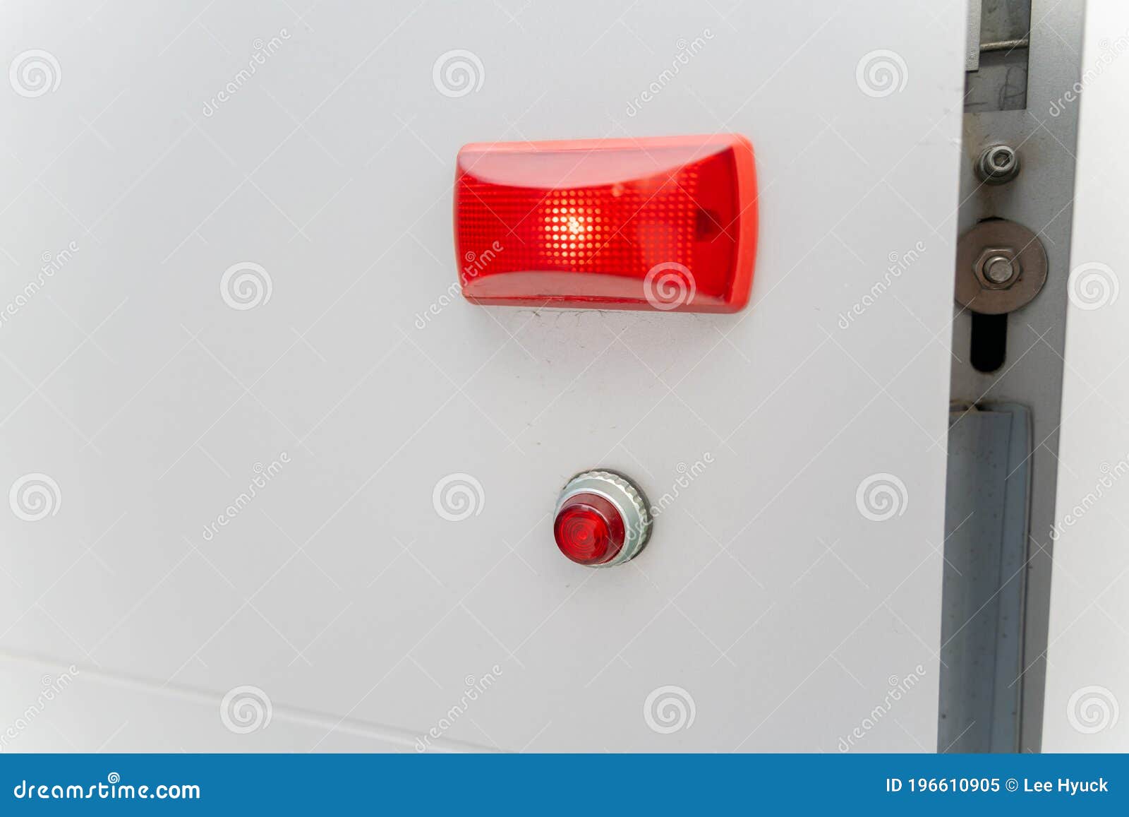 Fire Alarm Button on the Wall Stock Image - Image of alert, safe: 196610905