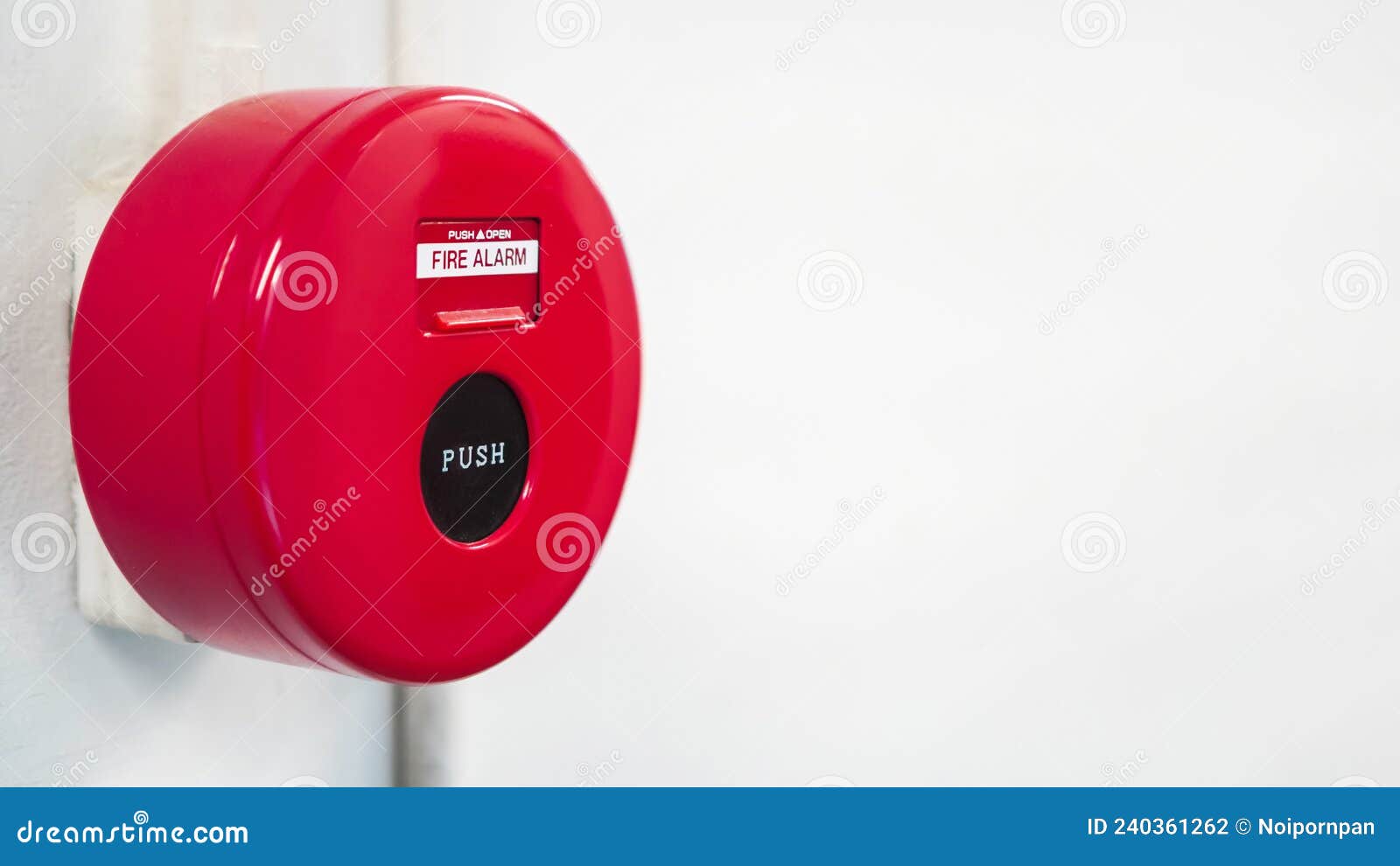 Fire Alarm Emergency Switch Push Button for Safety System Control on ...