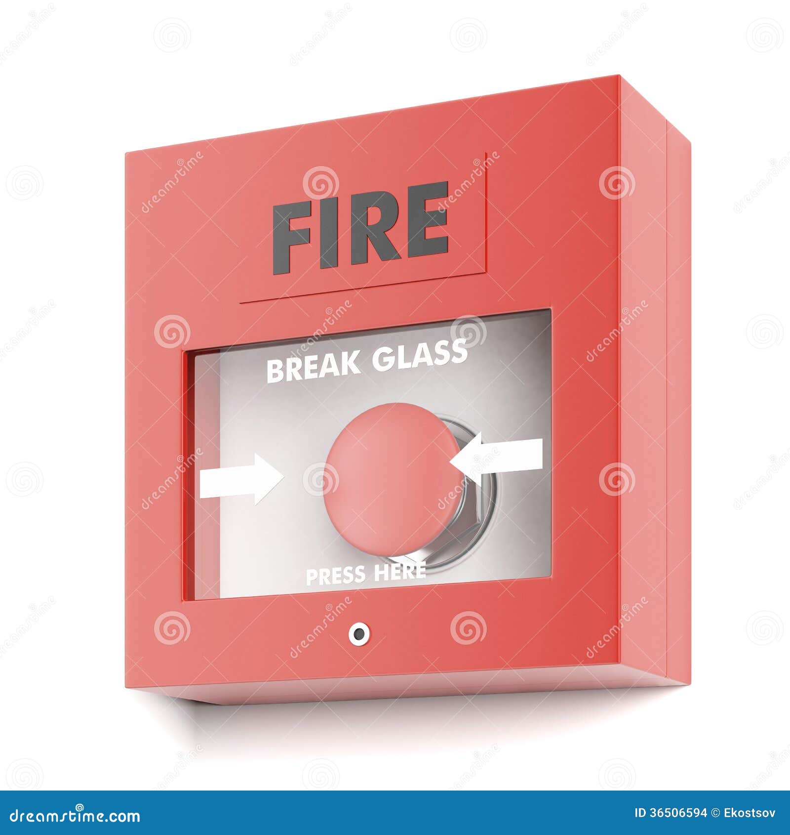 Fire alarm stock illustration. Illustration of system - 36506594