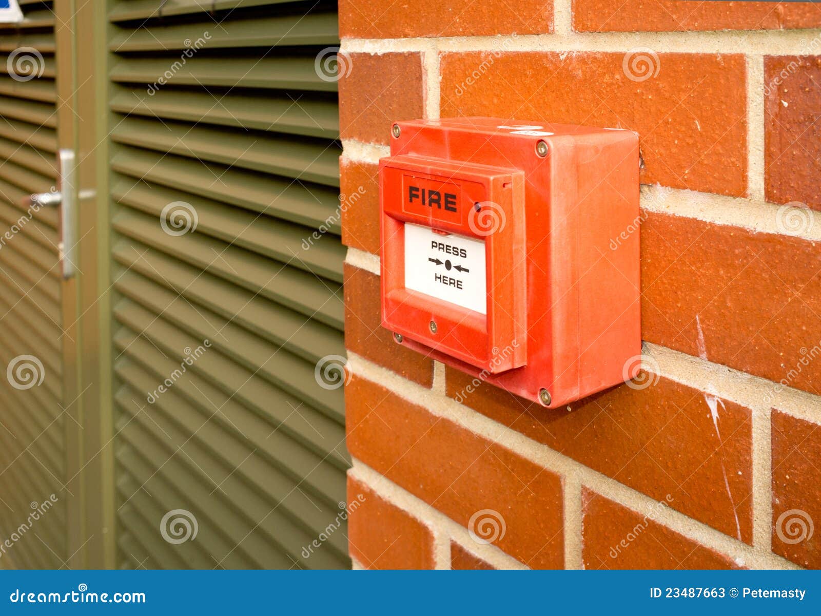 Fire alarm point 2 stock image. Image of warn, siren - 23487663