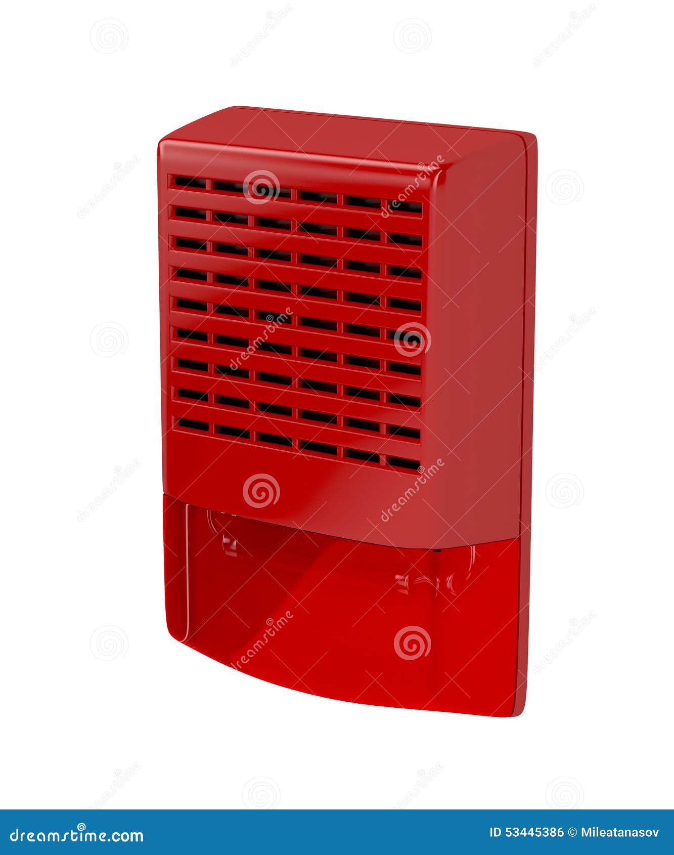 Fire alarm siren stock illustration. Illustration of sound - 53445386