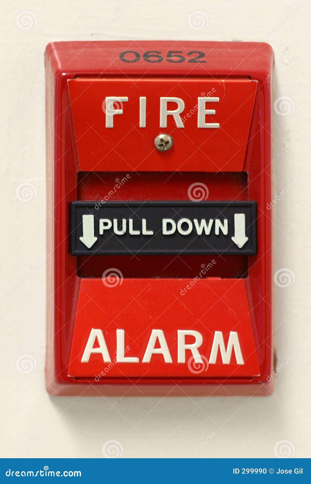 Fire Alarm Switch stock photo. Image of emergency, incase - 299990