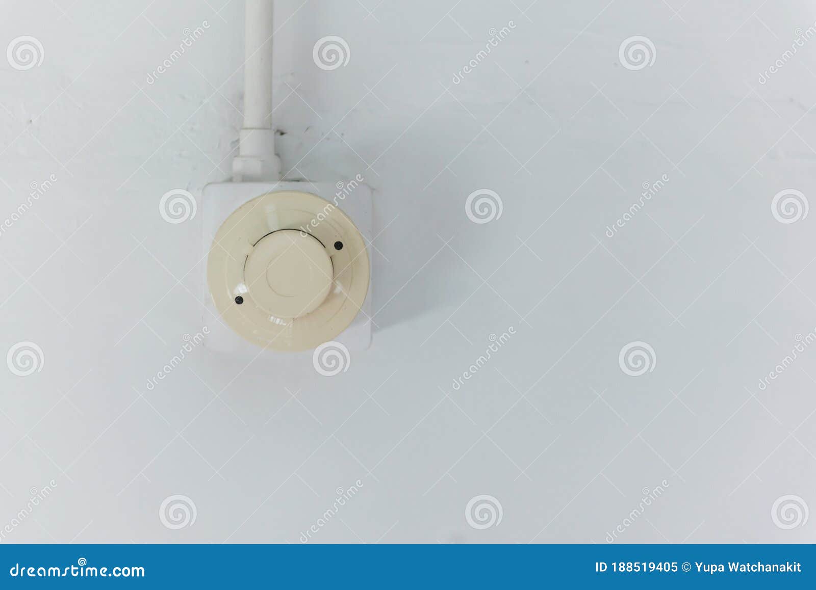 Fire Alarm Switch System. Fire Equipment Setting on Wall Stock Image ...