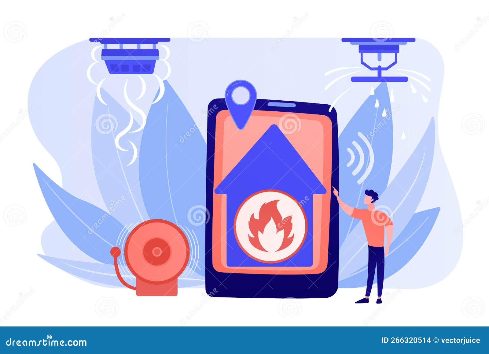 Methods Of Fire Prevention Royalty-Free Stock Image | CartoonDealer.com ...