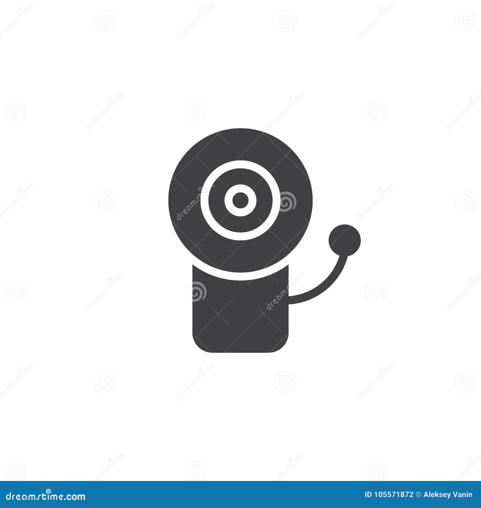Fire Alarm System Icon Vector Stock Vector - Illustration of security ...