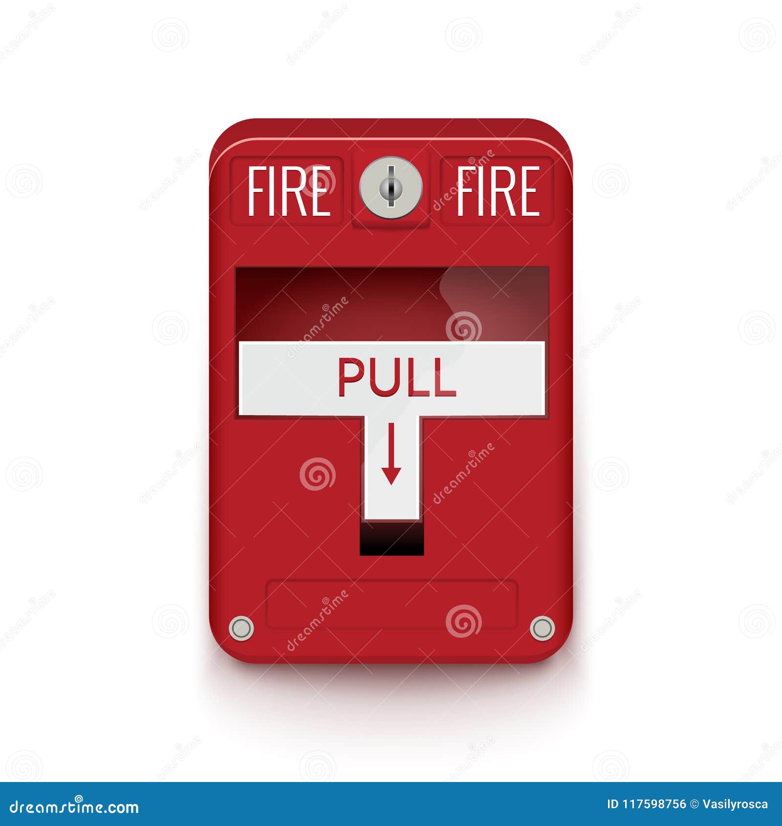 Fire Alarm Pull Symbol RSG RMS 1T LP/NY Pull Station RYBB Fire Alarm