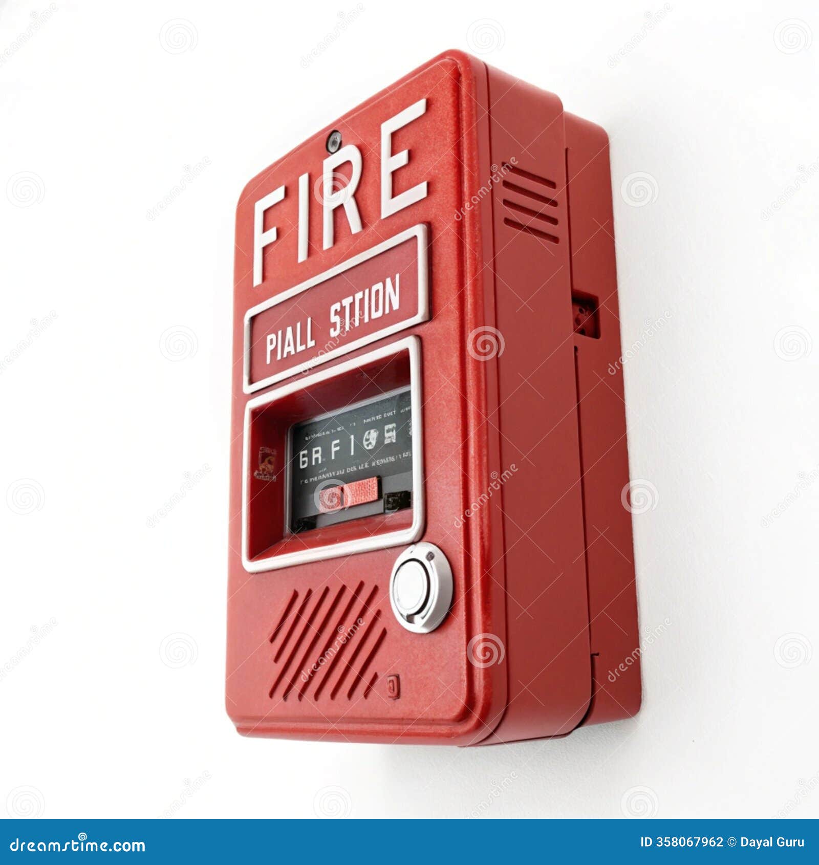 Fire Alarm on Transparent Background Stock Illustration - Illustration ...