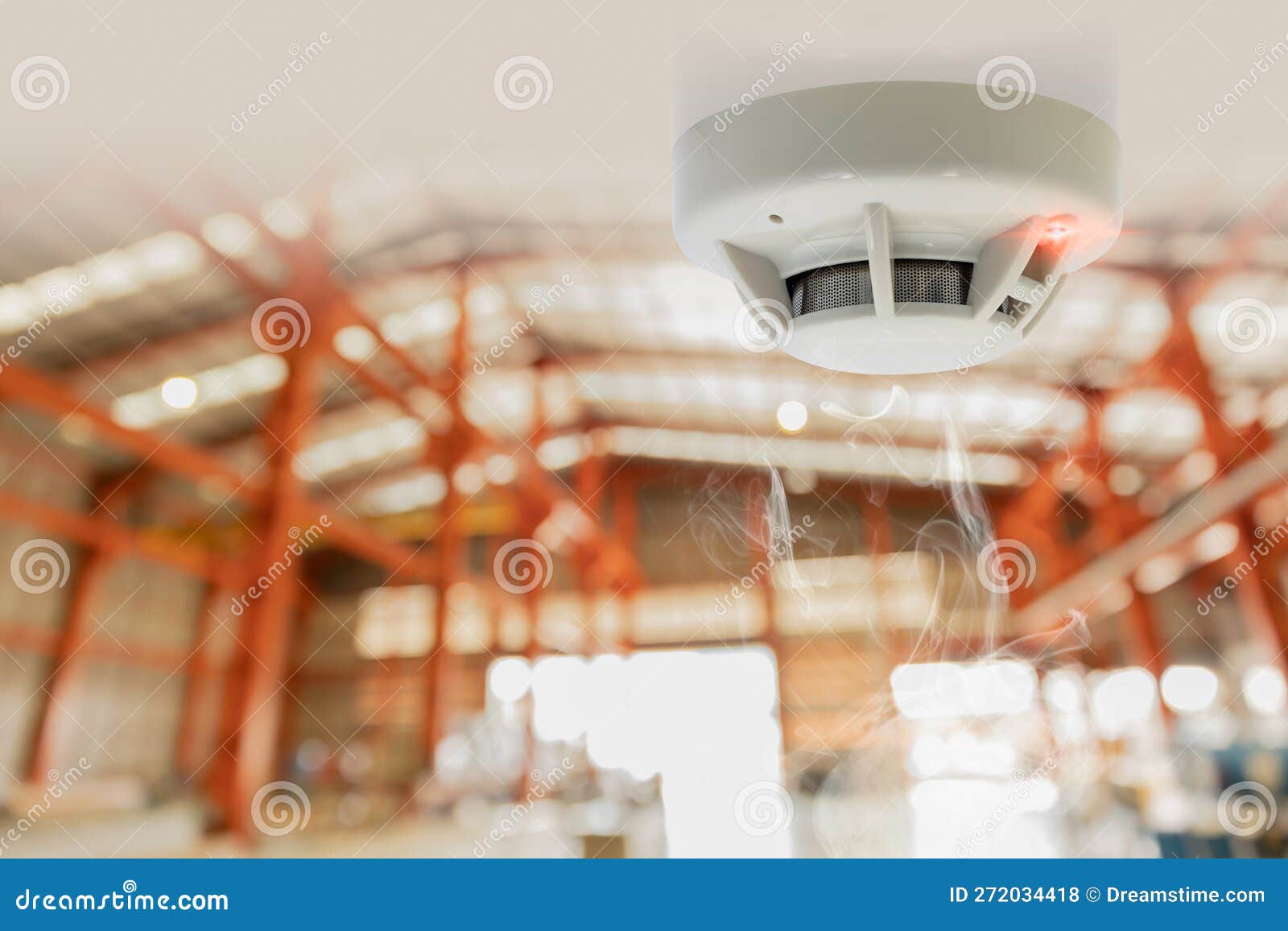 Fire Alarms And Firefighters Telephone On White Background. Stock Image ...