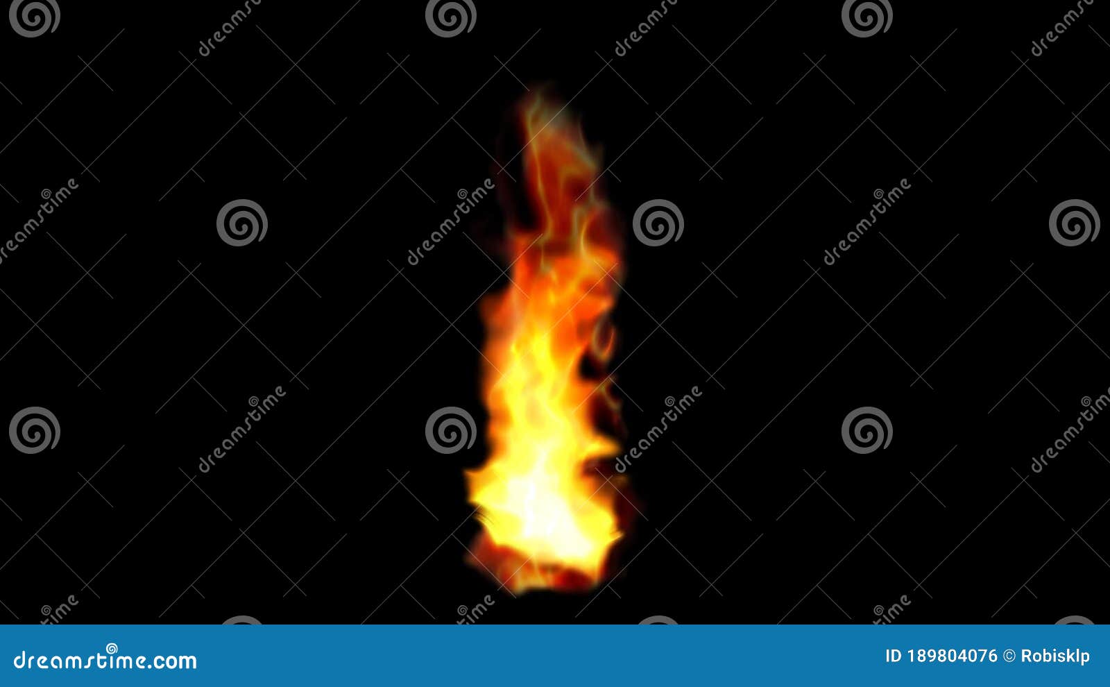 Fire Animation on Black Background Stock Footage - Video of fireplace ...