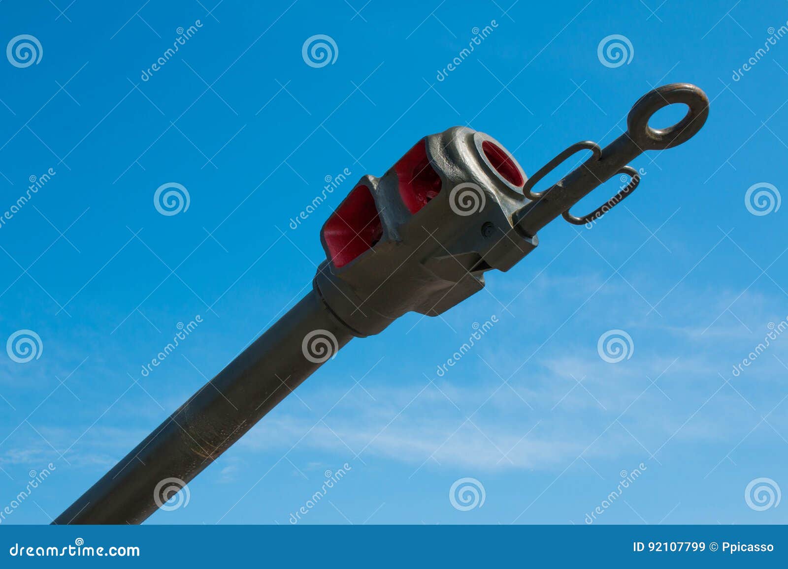 The Flame Arrester And The Forend Of A Kalashnikov Assault Rifle Close ...