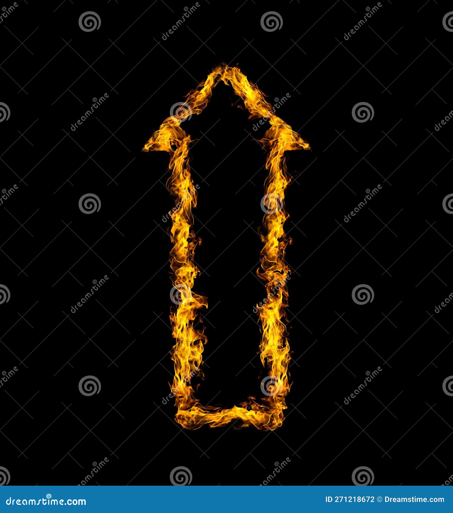 Fire Arrow Royalty-Free Cartoon | CartoonDealer.com #5844302