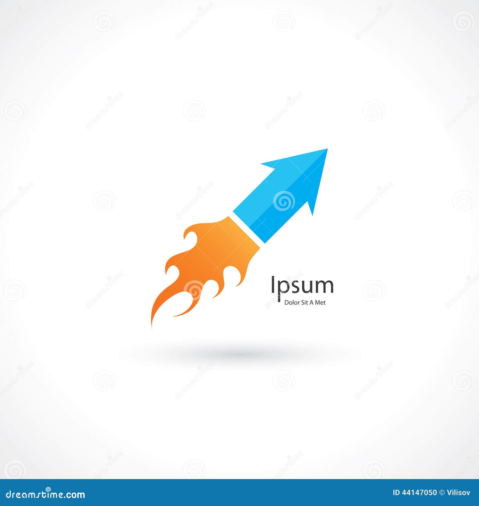 Fire Arrow Vector Logo Design. Flame Symbol With Arrow Icon For Power ...