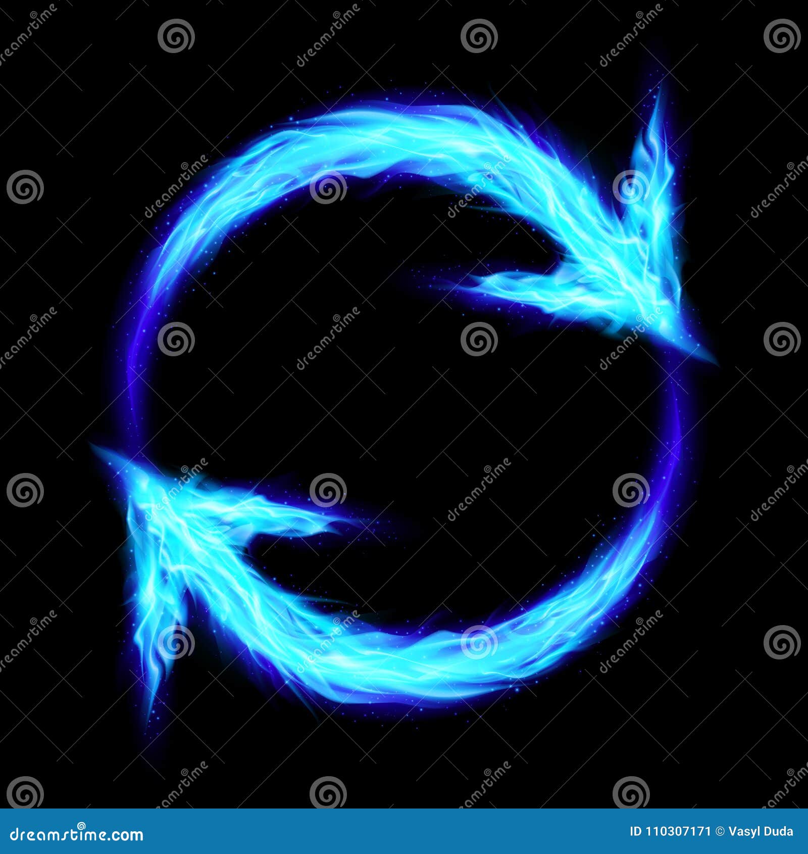 Fire Arrows stock vector. Illustration of fractal, flare - 110307171