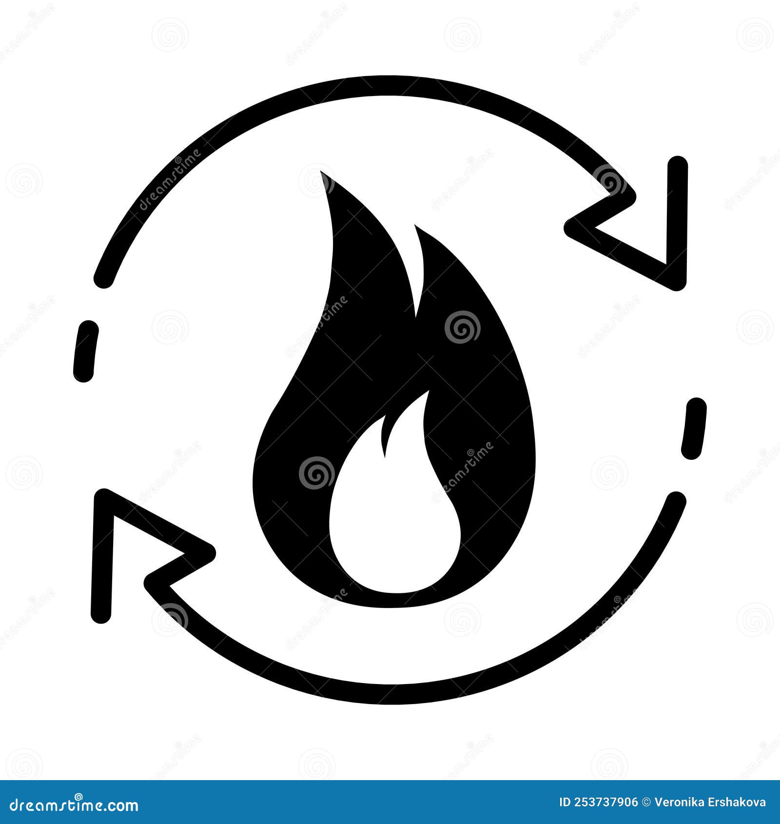 Fire with Arrows Rotation Icon Metabolic Processes Stock Vector ... Fire with Arrows Rotation Icon Metabolic Processes Stock Vector ...
