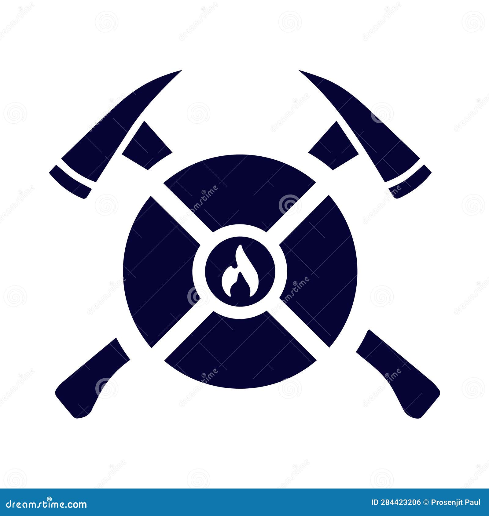 Fire, Axe, Fire Fighter Axe Icon Stock Vector - Illustration of ...