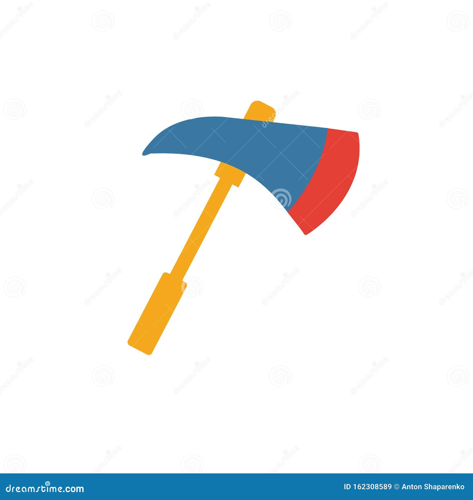 Fire Axe Icon. Simple Flat Element from Fire Safety Collection Stock ...