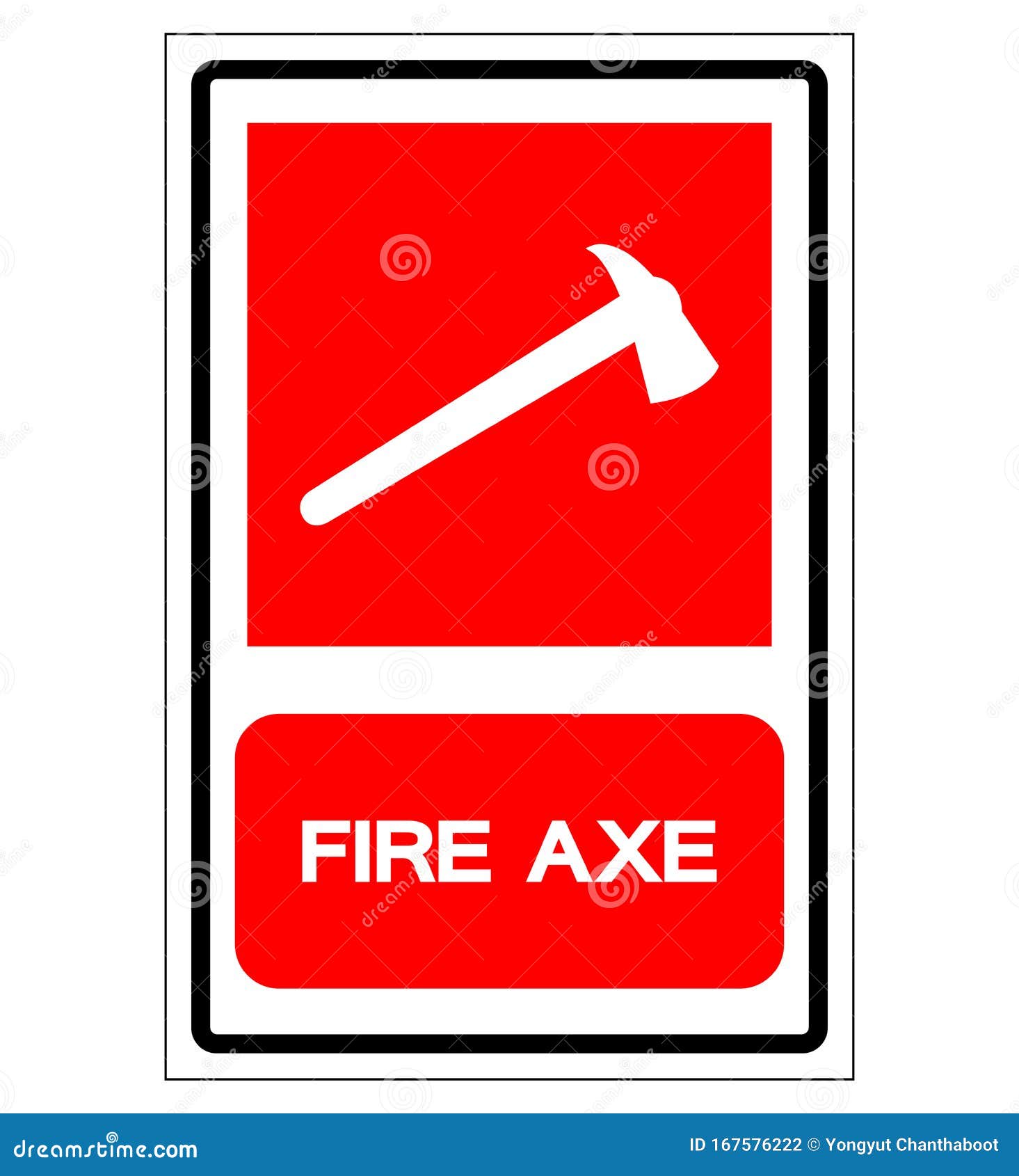 Fire AXE Symbol Sign, Vector Illustration, Isolate on White Background ...