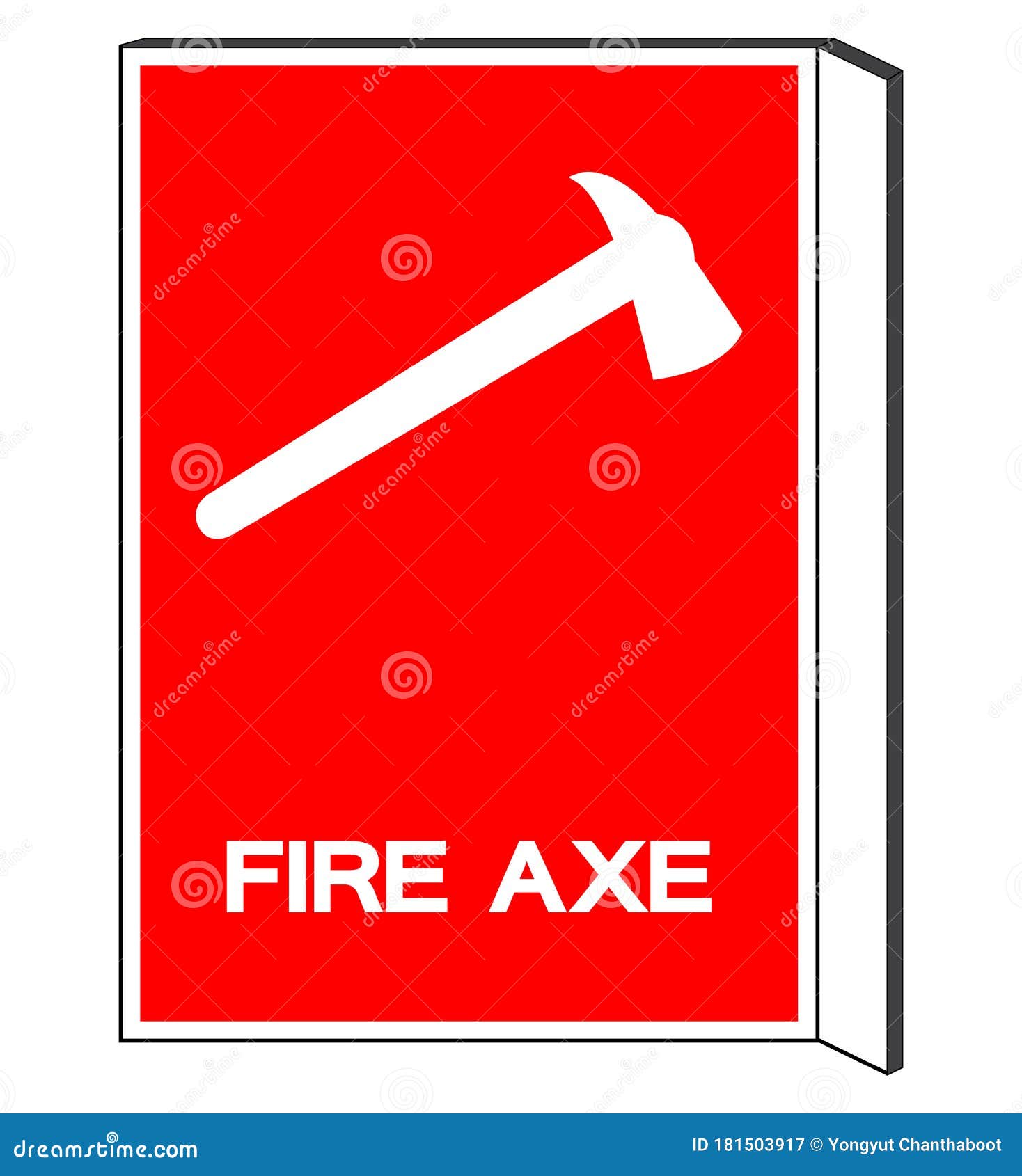 Fire AXE Symbol Sign, Vector Illustration, Isolate on White Background ...