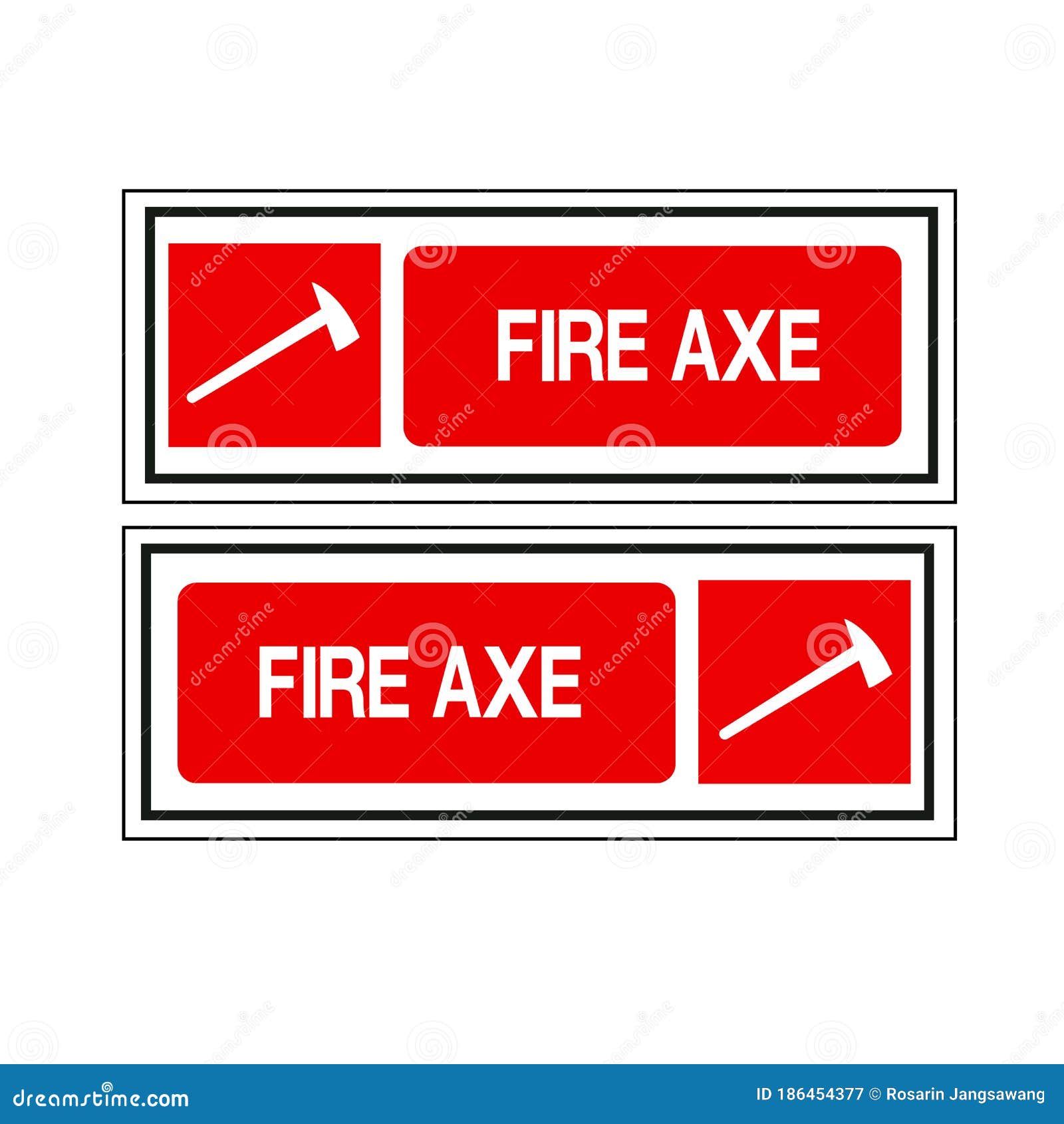 Fire AXE Symbol Sign, Vector Illustration, Isolate on White Background ...