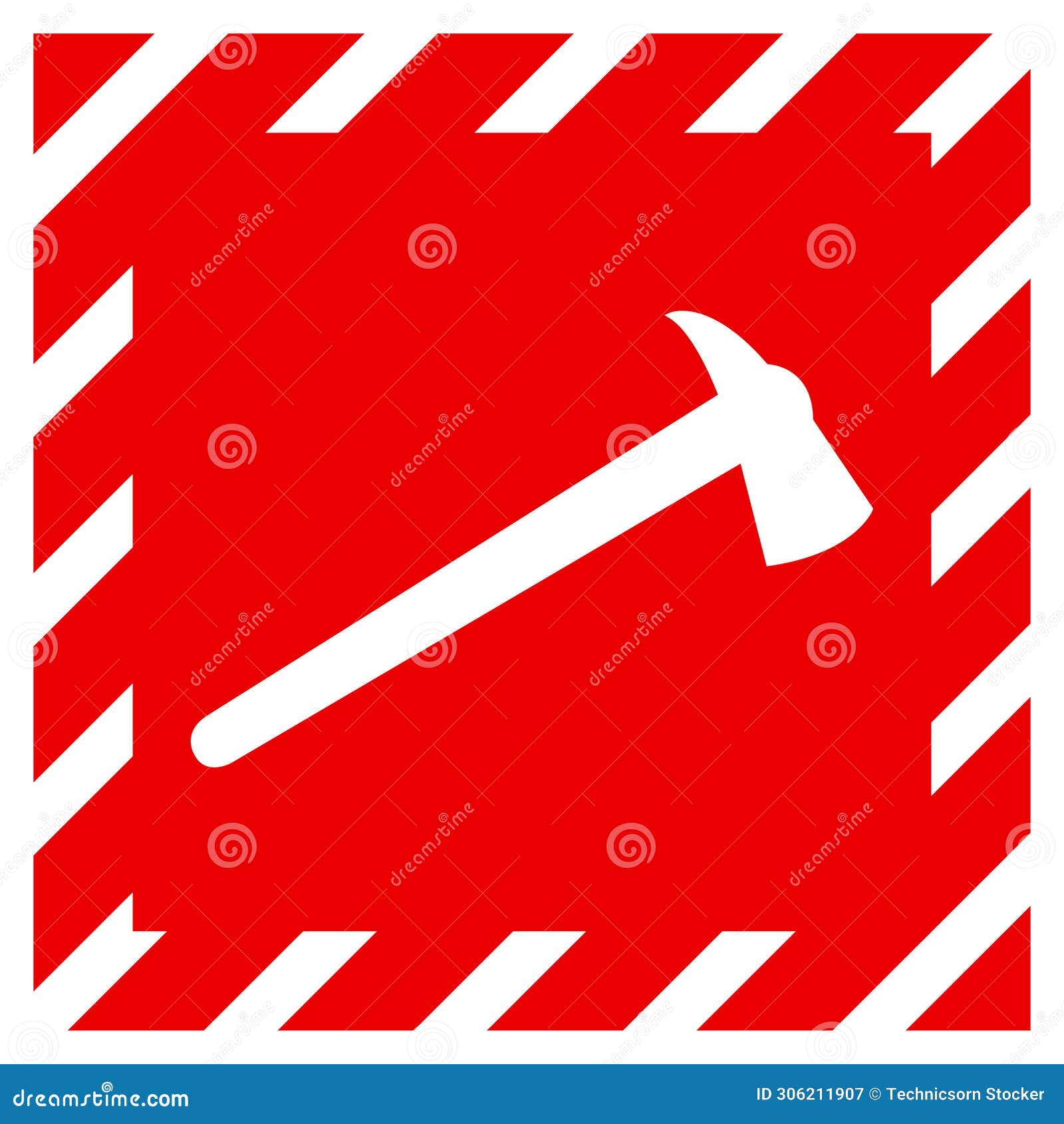 Fire AXE Symbol Sign, Vector Illustration, Isolate on White Background ...