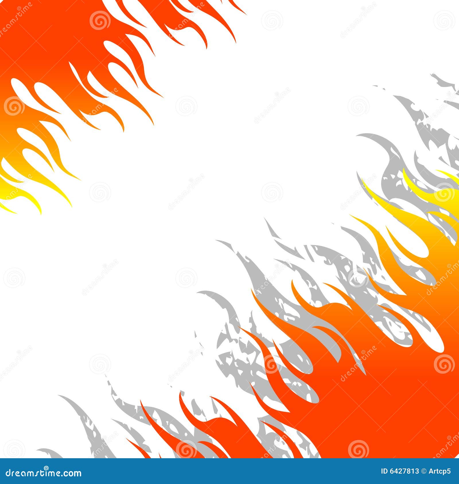 Fire Background stock illustration. Illustration of graphic - 6427813