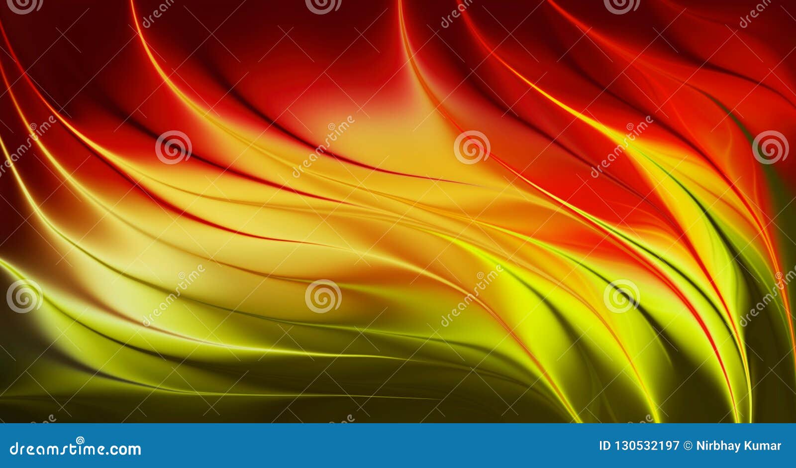 Fire Background with Bright Gradient and Blur Effects Stock ...