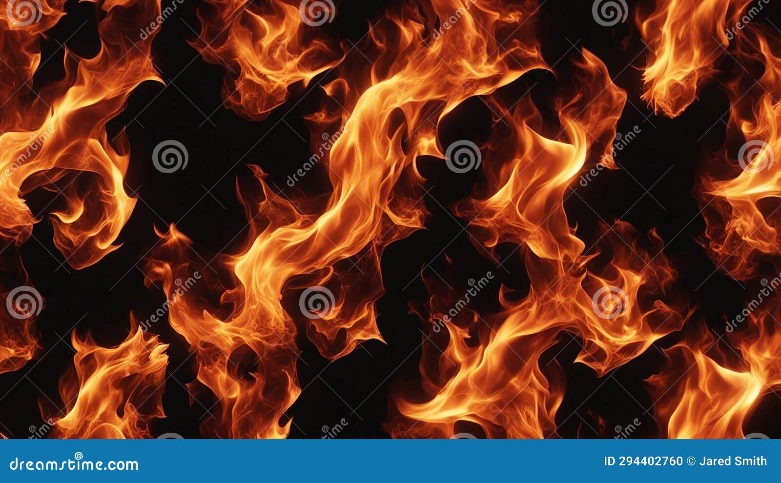 Fire Background Pattern of Fire Flames, Creating a Contrast of Light ...