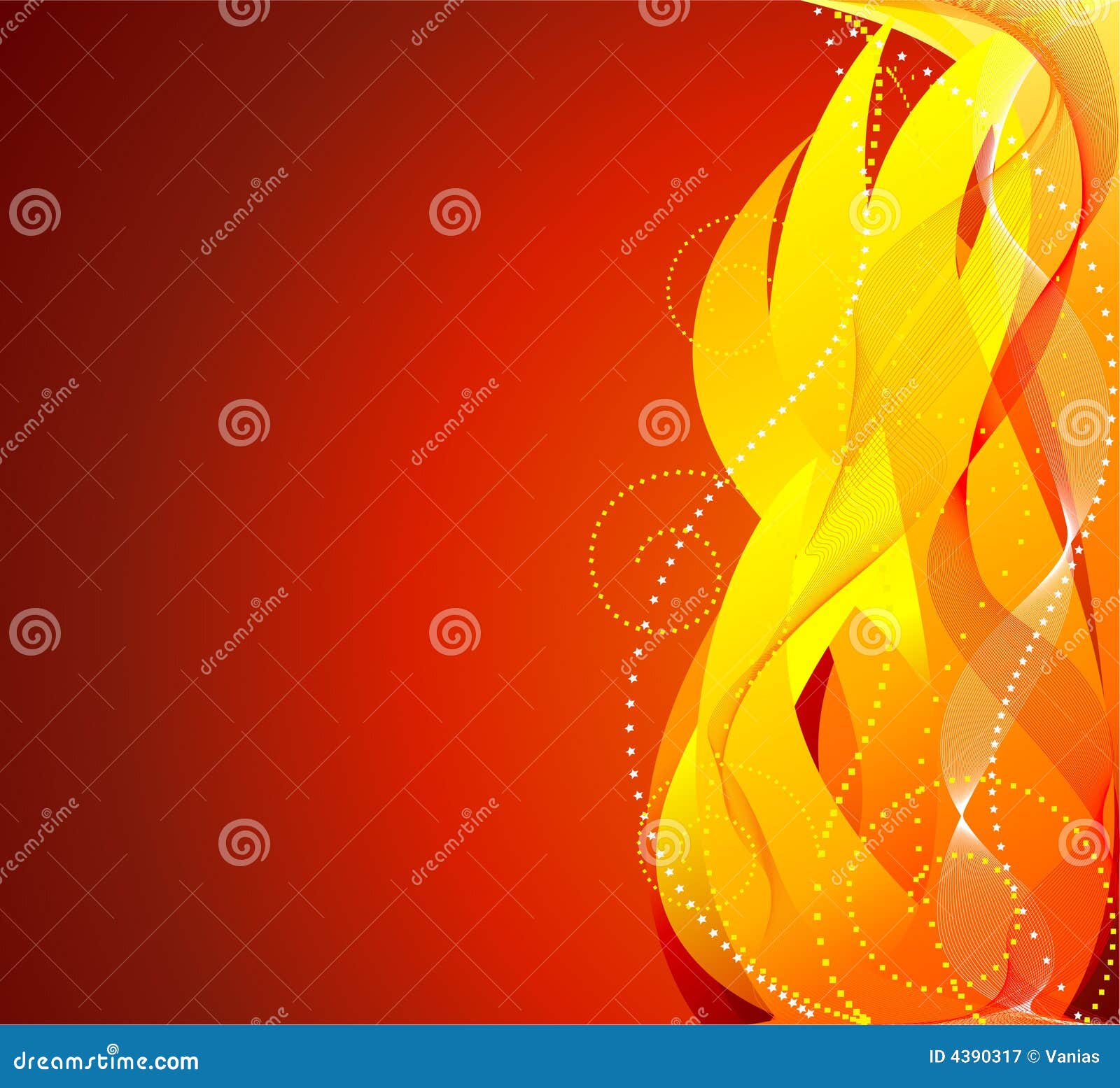 Fire background vector stock vector. Illustration of background - 4390317