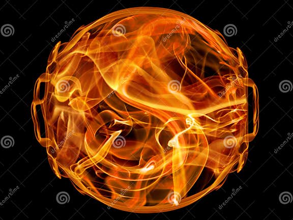 Fire ball stock illustration. Illustration of flammable - 19848216